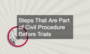 Steps That Are Part of Civil Procedure Before Trials - Lawyers Incorporated